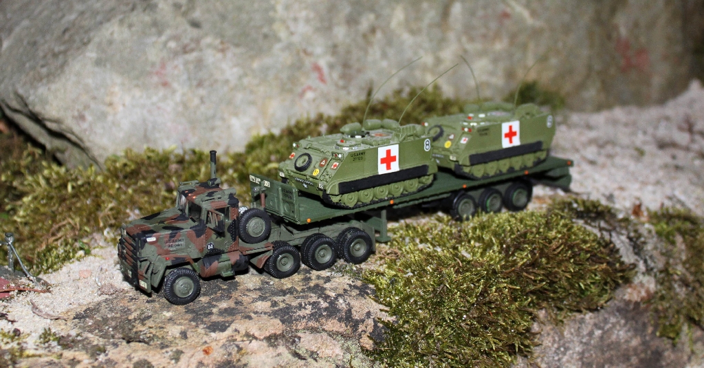 SzgM M920 (8x8) A1 mit Aufleger M877 US-Army 1982