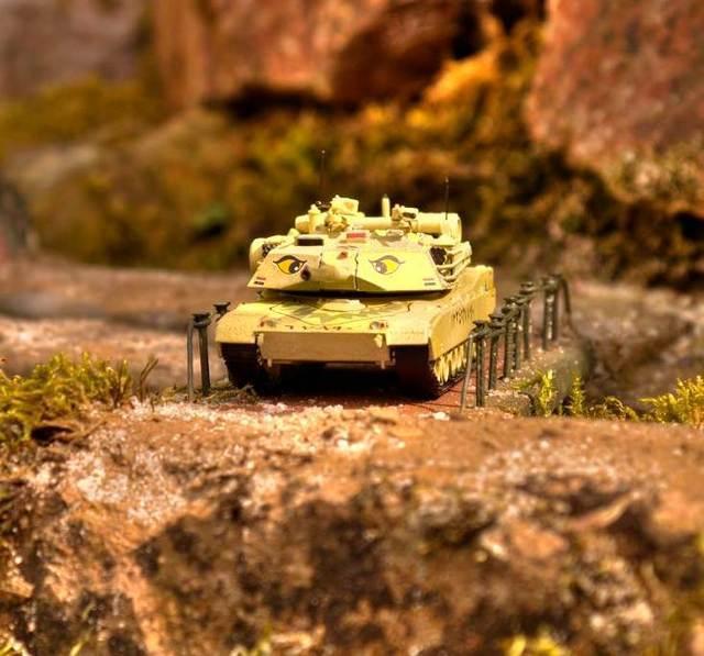 M1 E1 US-Army von 1990 Vorserienfahrzeug